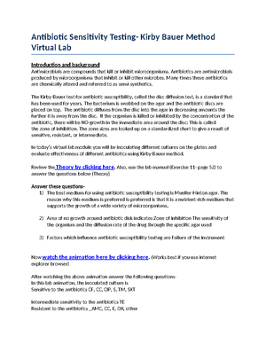 Lab 150 note spring semester - INTRODUCTORY MICROBIOLOGY- BIO 150 Lab ...