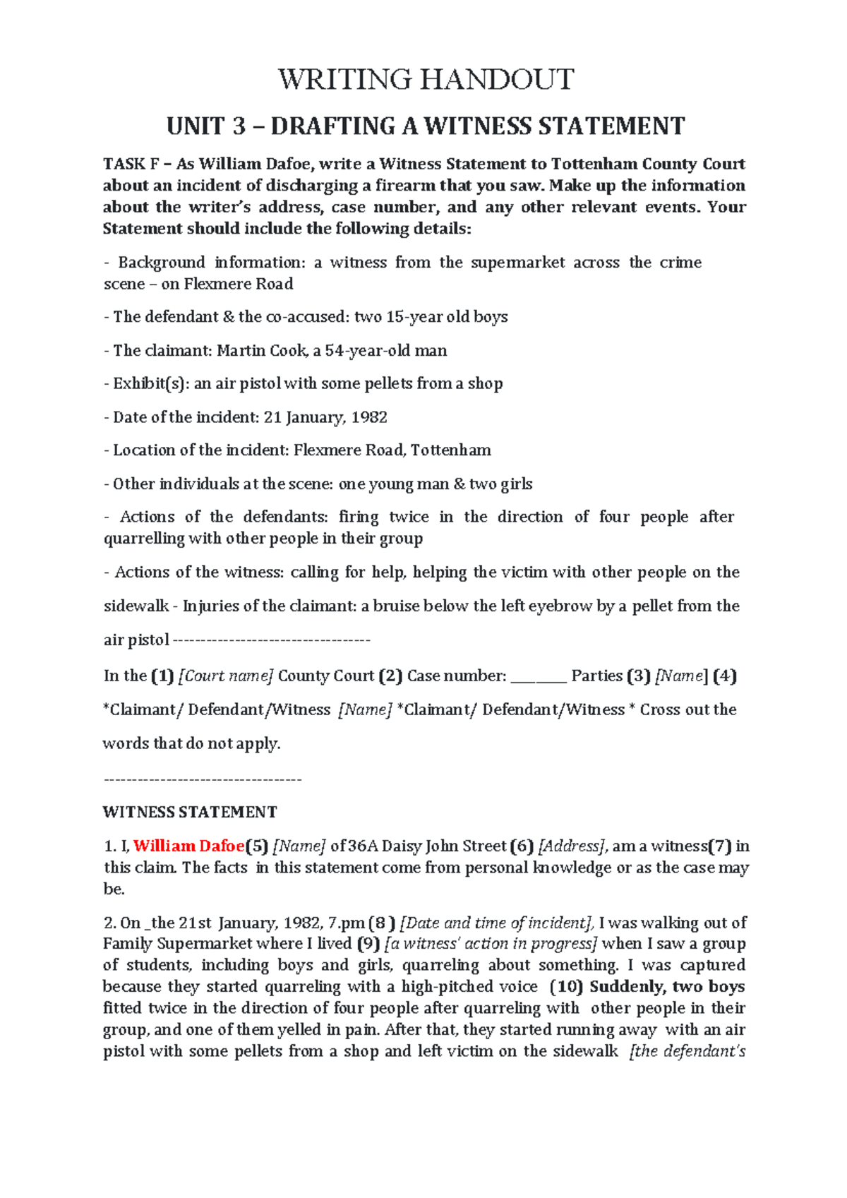 Unit 3 Writing Handout - tieng anh chuyen nganh luat phan viet ...