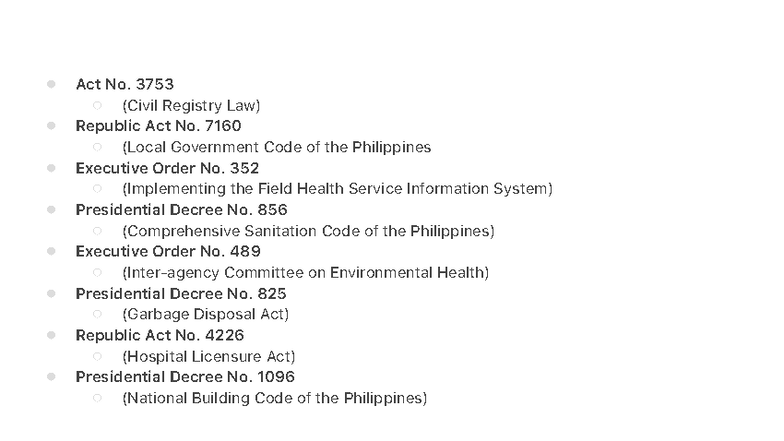 Act No. 3753 - Transes - Act No. 3753 (Civil Registry Law) Republic ...