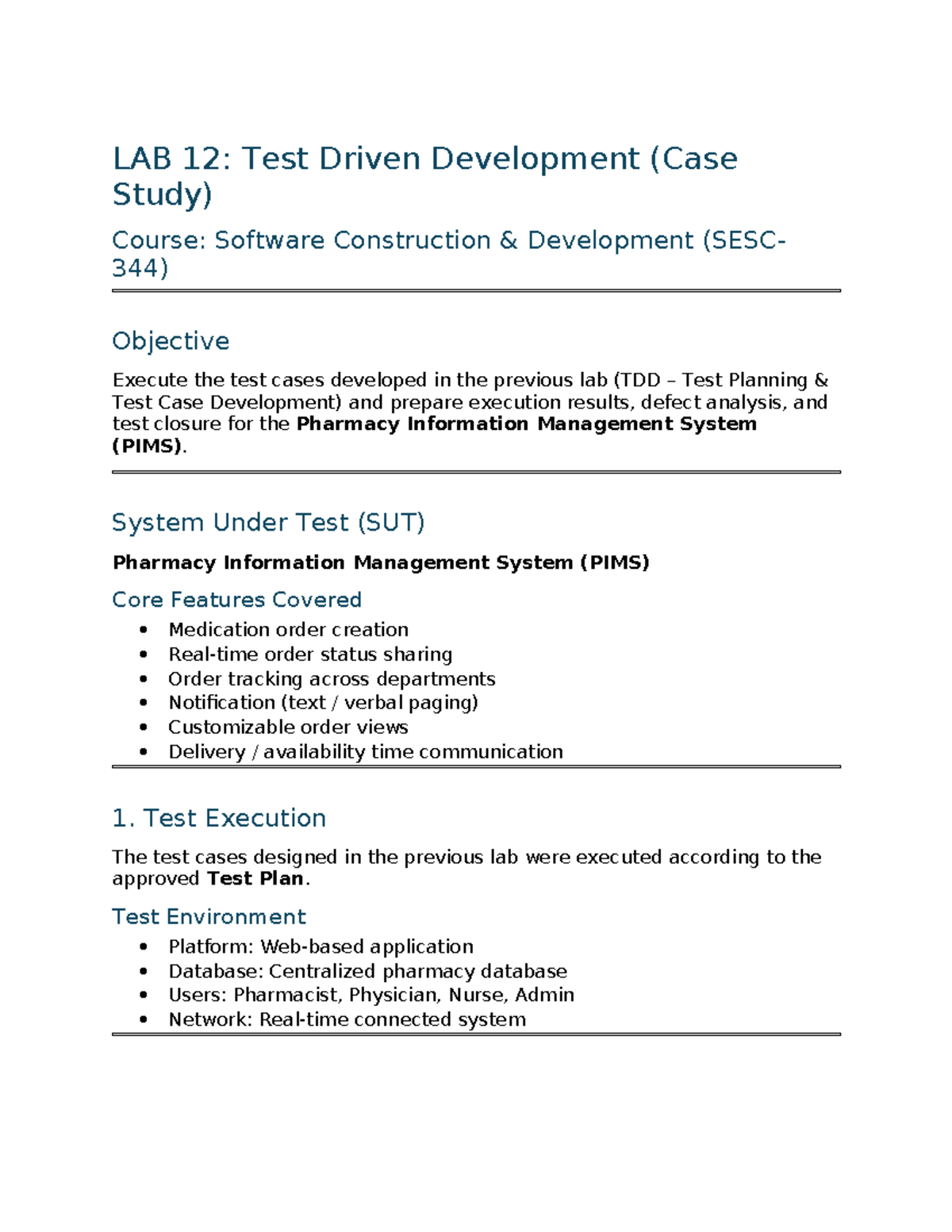 Lab 12: TDD Case Study Results for SESC344 - Studocu