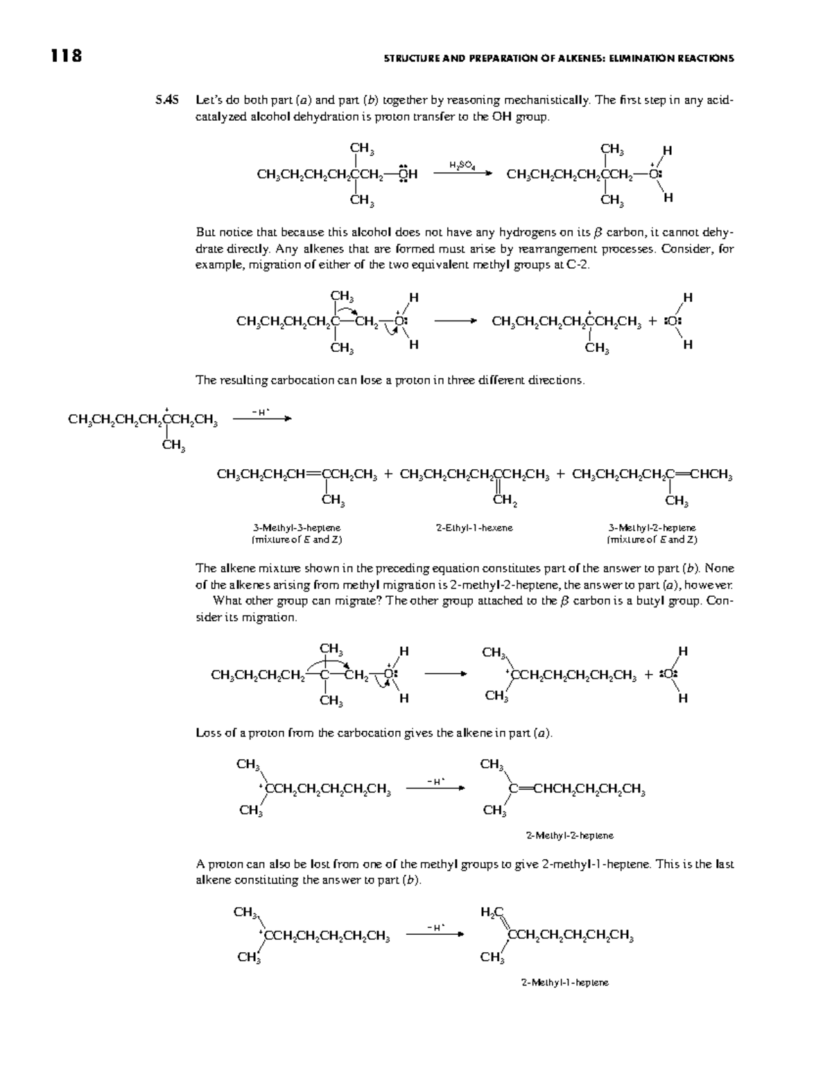 118 Organic Chemistry: Elimination Reactions & Alkene Formation - Studocu