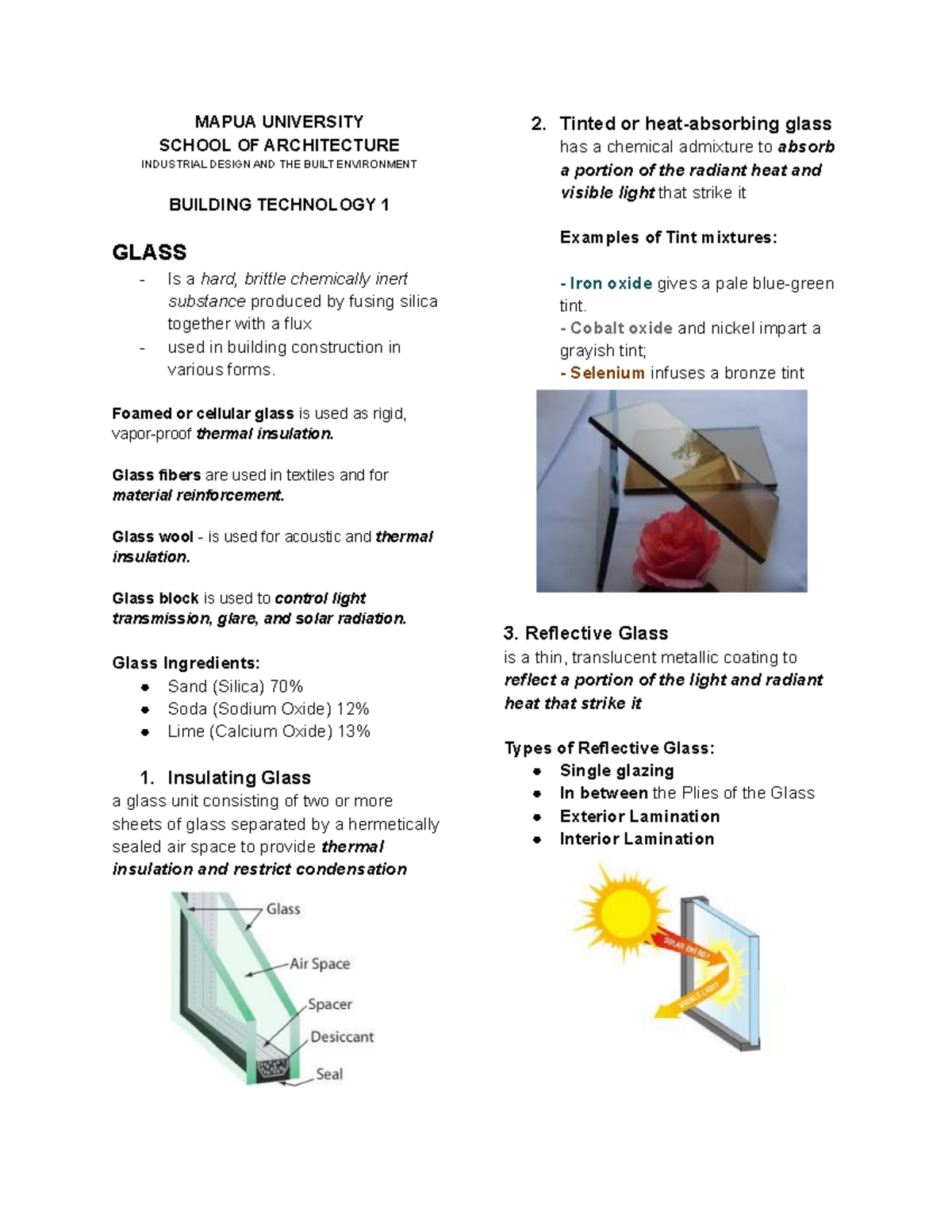 Mapua - AR161 - Btech Reviewer - ####### MAPUA UNIVERSITY ...