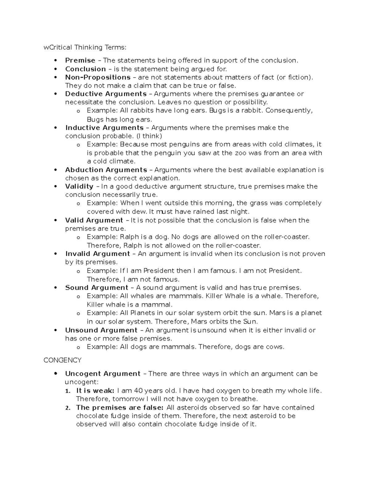 Comprehensive Overview of Critical Thinking Concepts and Techniques ...