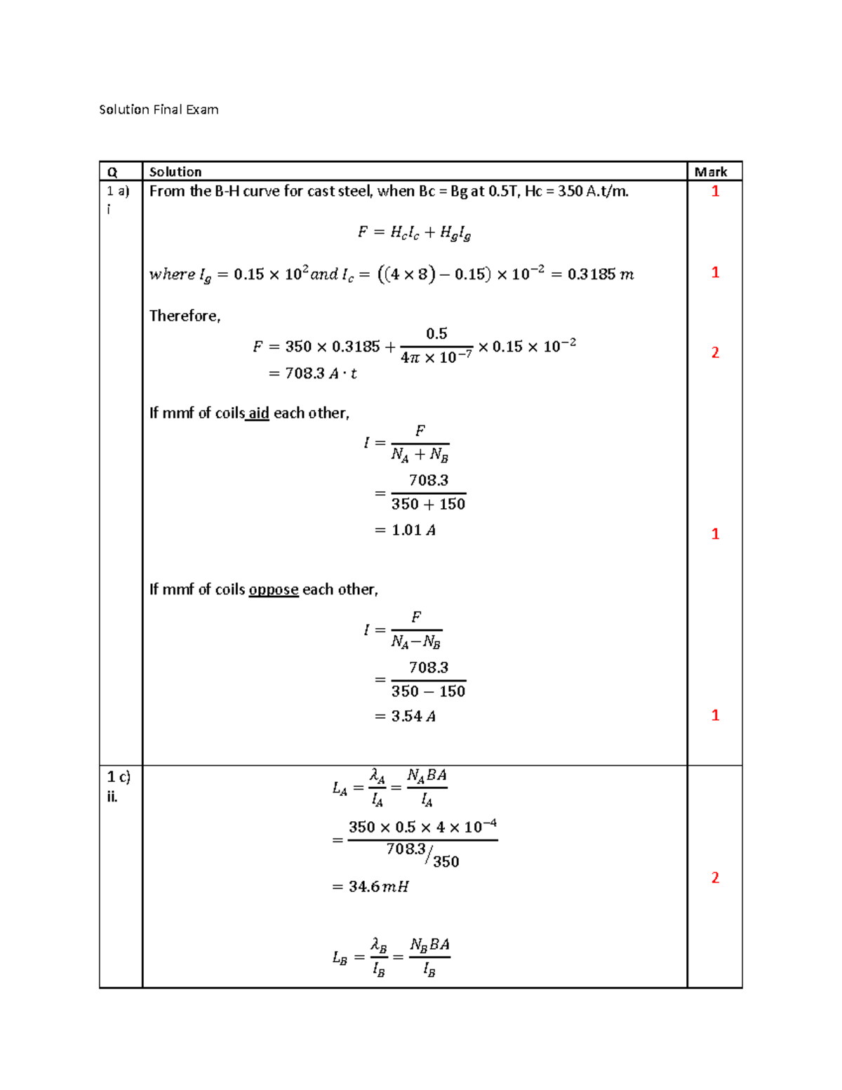 EEE 3503 Solutions for Final Exam SEM II 2021 - Comprehensive Guide ...