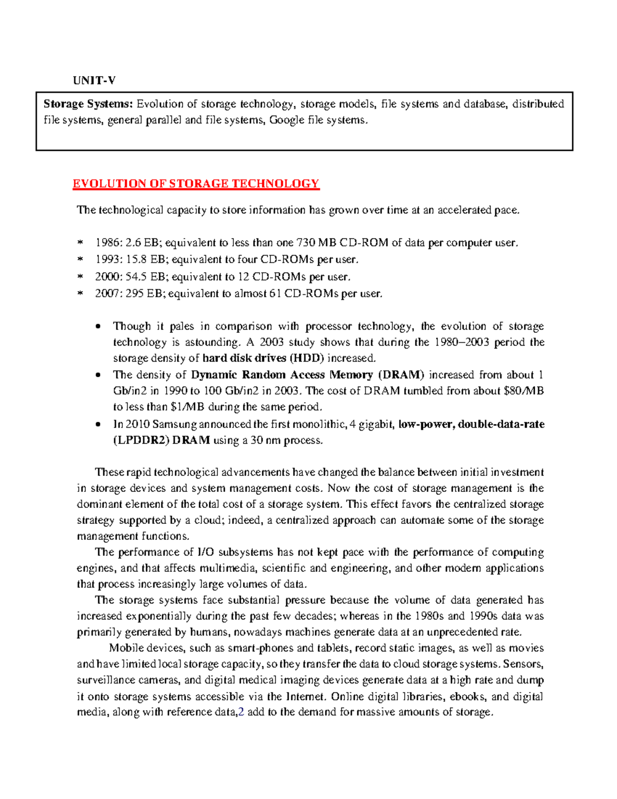 CC UNIT 5 - R20 Regulation - Cloud Computing - UNIT-V EVOLUTION OF ...