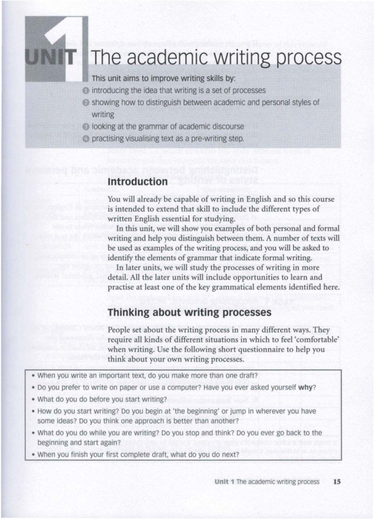 Academic Writing Process: Skills & Styles (ENG 101) - Studocu