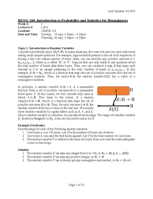 Probability Concepts and Discrete Random Variables Overview (MATH 102) - IP : set of Prime #is S ...