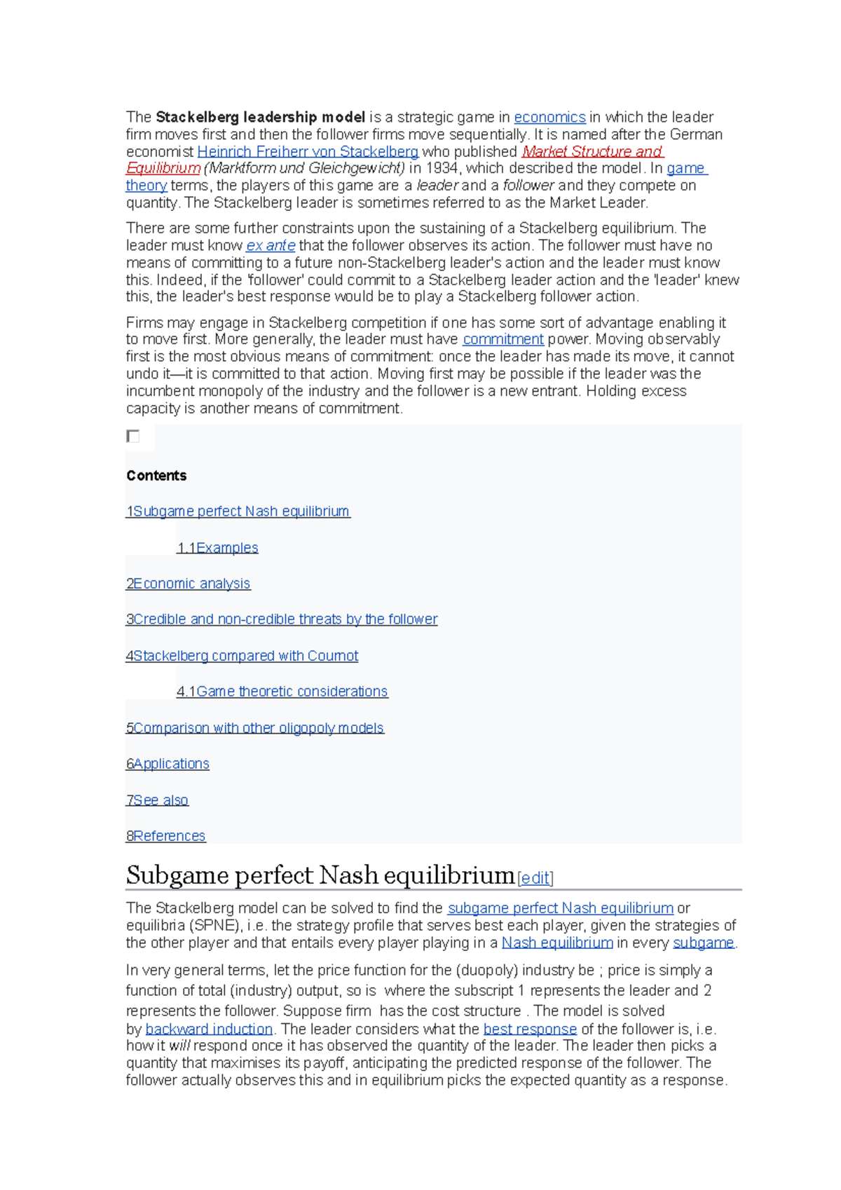 Stackelberg Competition: An In-Depth Study of Market Leadership ...