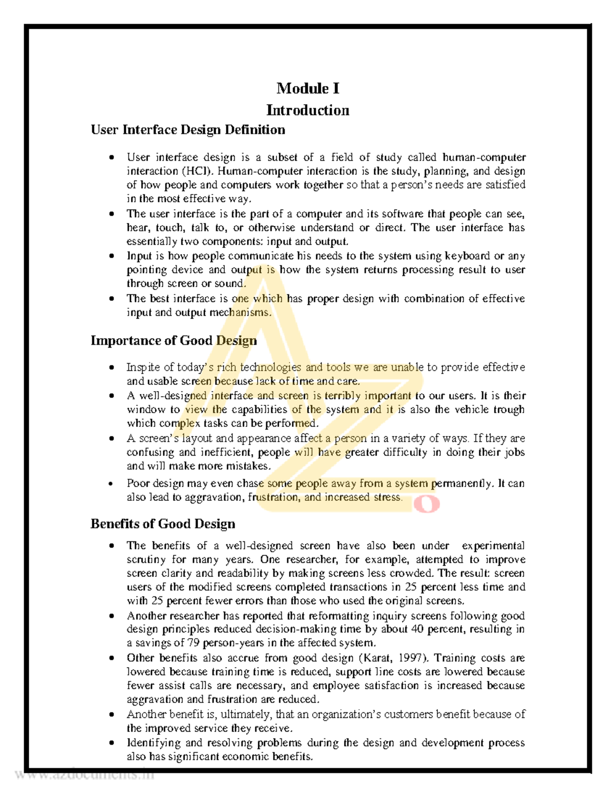 UID Mod1@Az Documents - 7th sem User interface notes - Module I ...