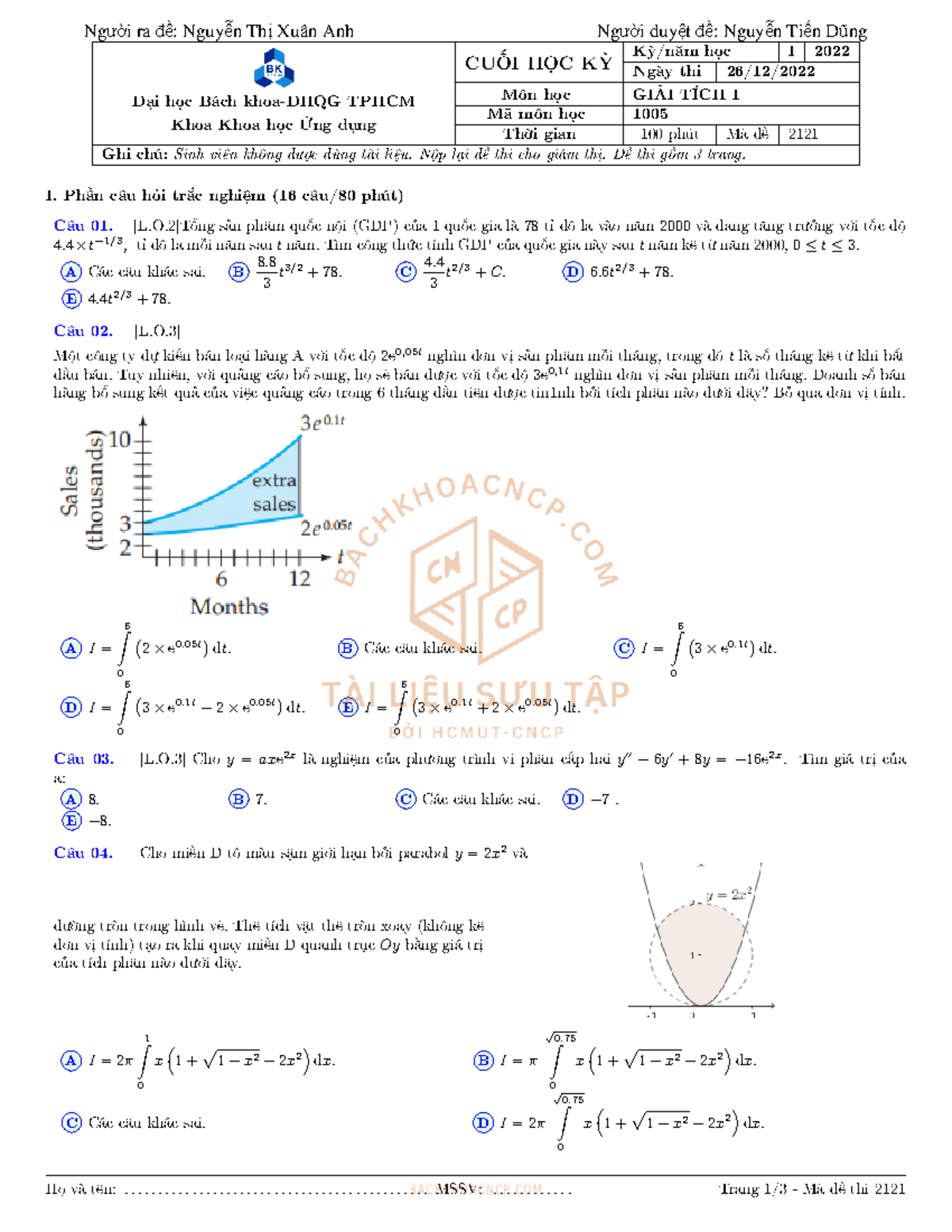 Ca 2 K22 - oknsjhjask - ¤i håc B¡ch khoa- HQG TPHCM Khoa Khoa håc Ùng ...