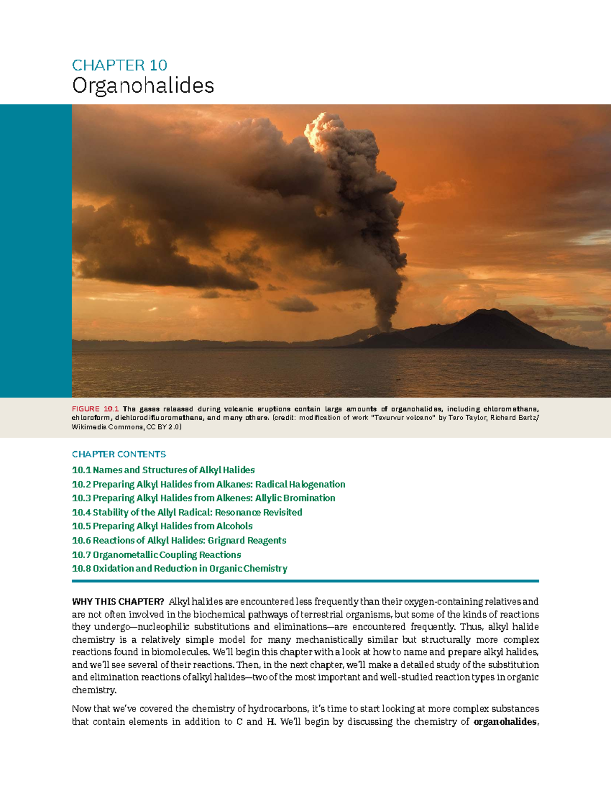 CHAPTER 10 Organohalides: Names, Structures, and Reactions in Organic ...