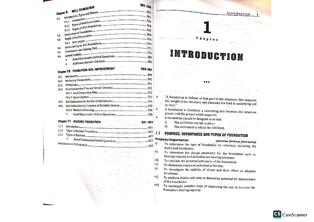 Cs Foundation Engineering Manual Types Design And Soil Investigation