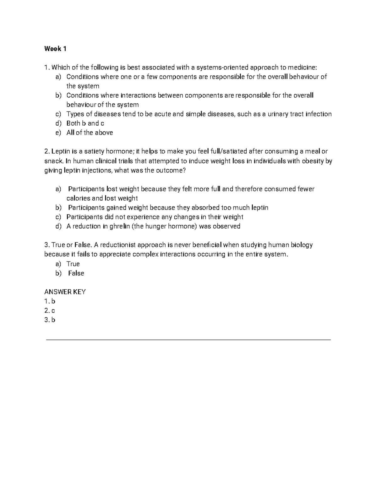 BIOL 1080 Final Exam Questions and Concepts Review - Studocu