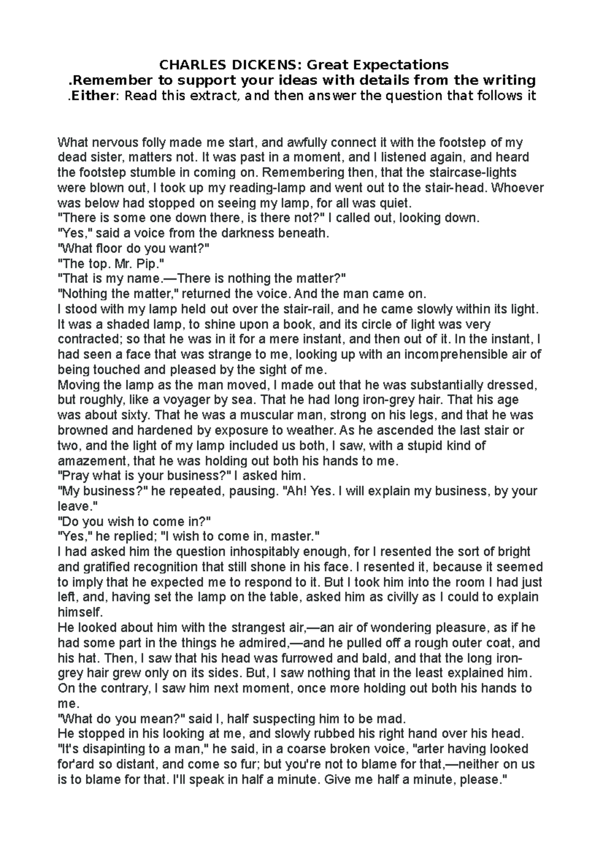 Cie ge chap 39 - 123123123 - CHARLES DICKENS: Great Expectations ...