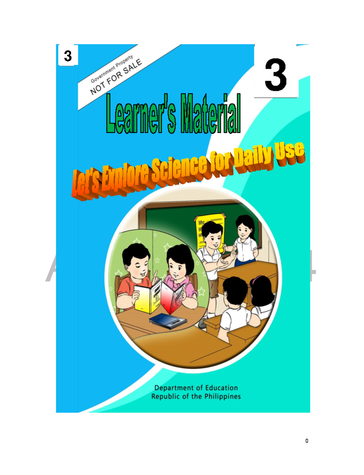 Grade 3 science learners module - DRAFT April 10, 2014 3 3 DRAFT April ...