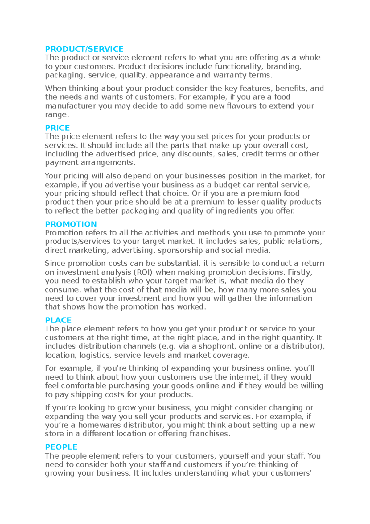 5P of marketingThe 5 P’s of Marketing – Product, Price, Promotion ...