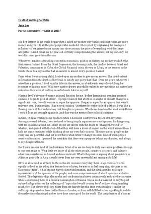 English Standard- Module A Notes - Ali Cobby Eckermann - Module A ...