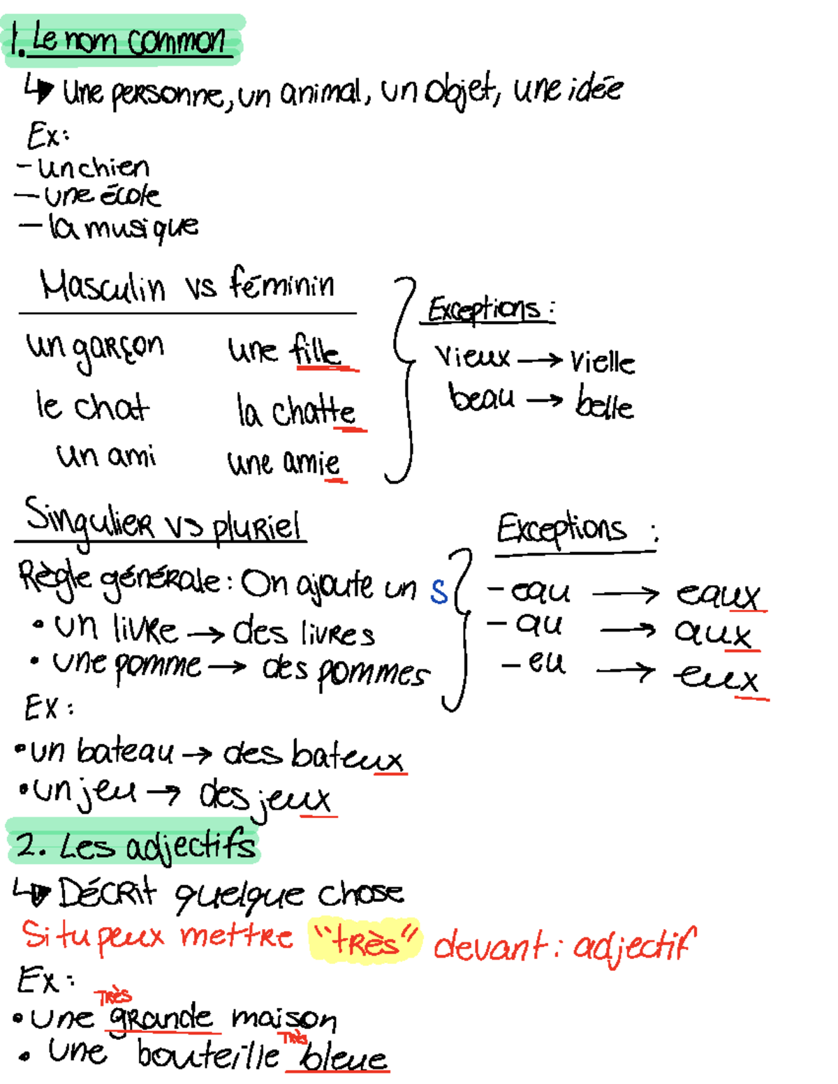 French Final Exam Prep - Worksheet & Advanced Exercises - Studocu