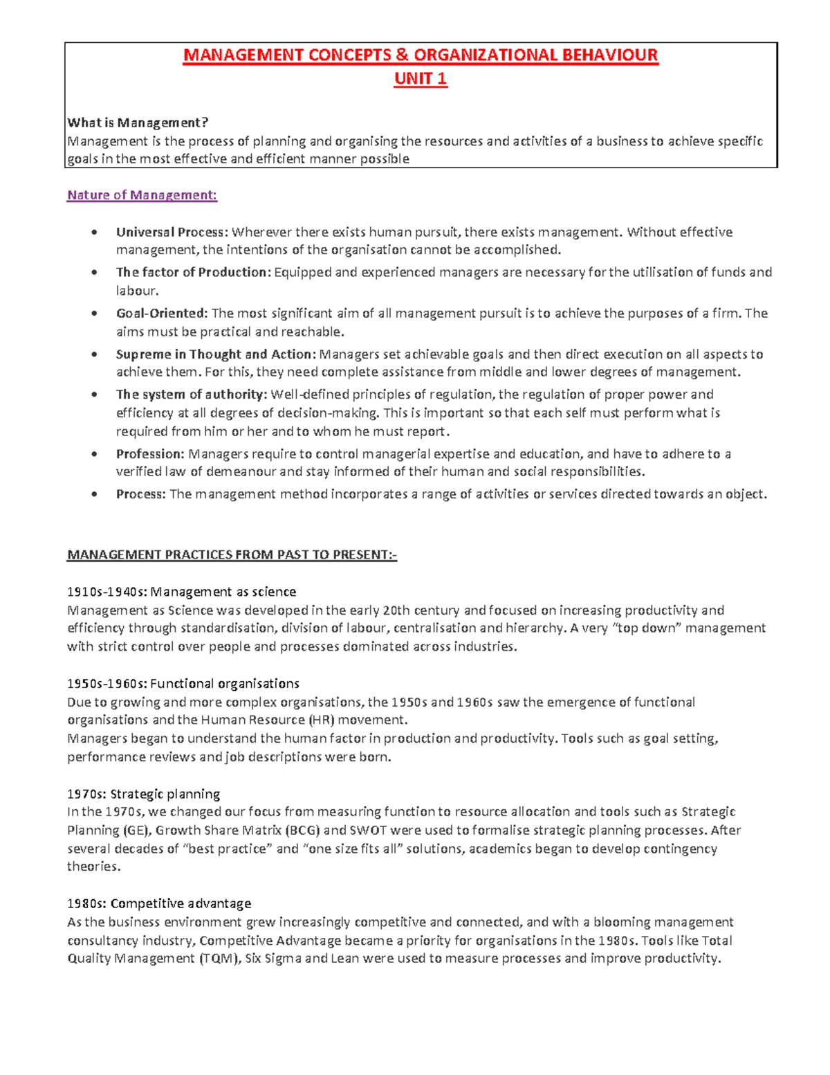 Unit 1 Innovation & Entrepreneurship KMBN302 - INNOVATION ...