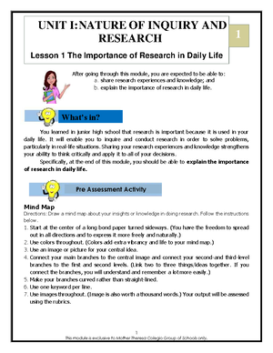 Sample Research Topics in Mathematics - Table 1. List of area(s)/topic ...