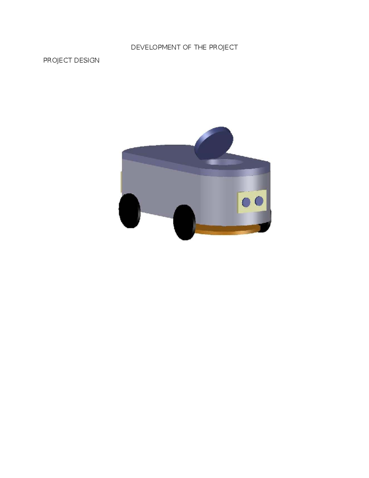 Development OF THE Project - BS Computer Technology - DEVELOPMENT OF THE PROJECT PROJECT DESIGN ...