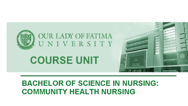 BSN Community Health Nursing: Week 15 - Filipino Culture & Healthcare ...