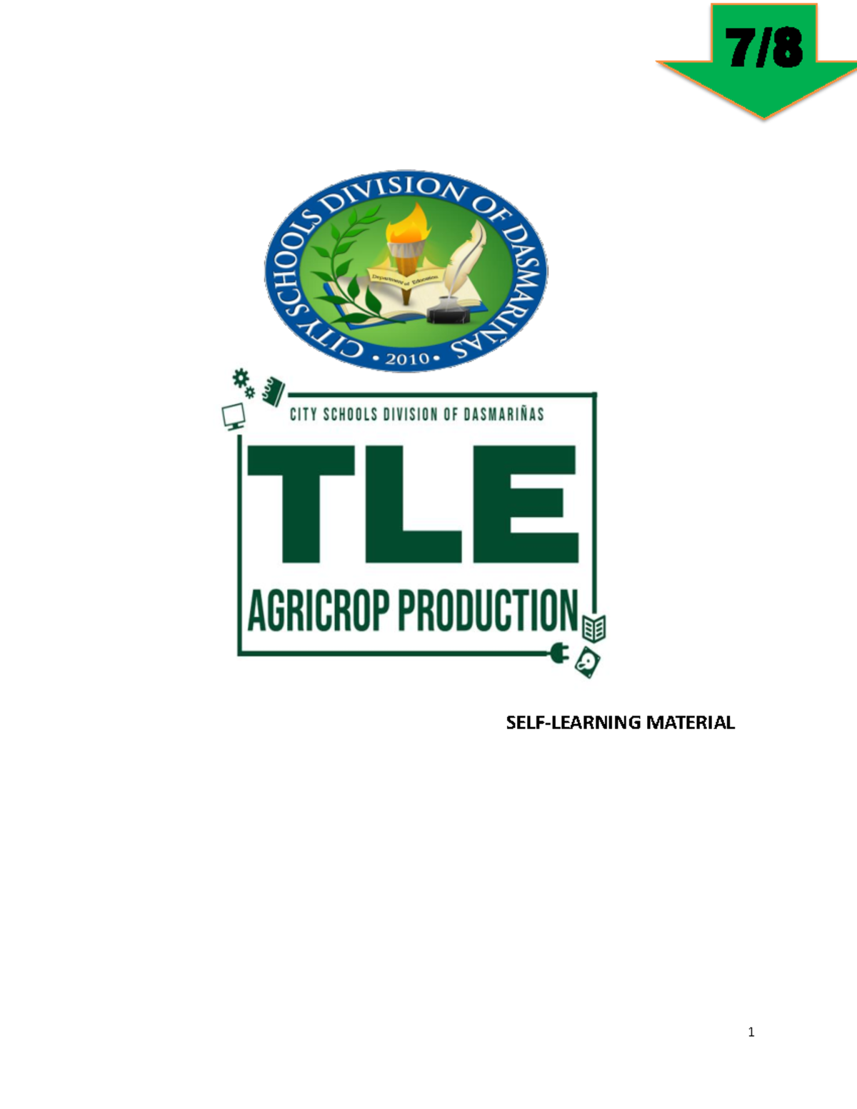 TLE-Agricrop-Exploratory Module: Tools, Safety, and Calculations - Studocu