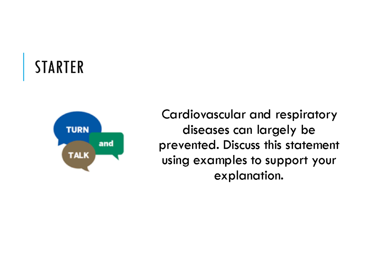 Factors Affecting Cardiorespiratory Health: Enablers & Barriers - Studocu