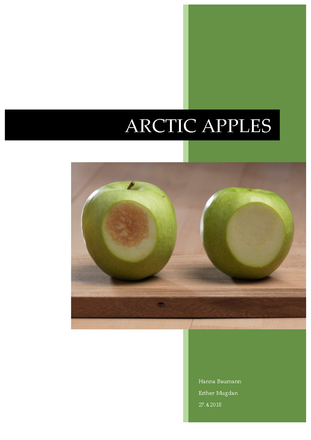 Genetic Engineering Behind Arctic Apples: Techniques and Insights - Studocu