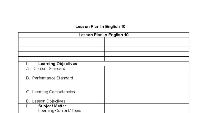 Argumentative VS Persuasive Writing Lesson PLAN - n/a - Lesson Plan In ...