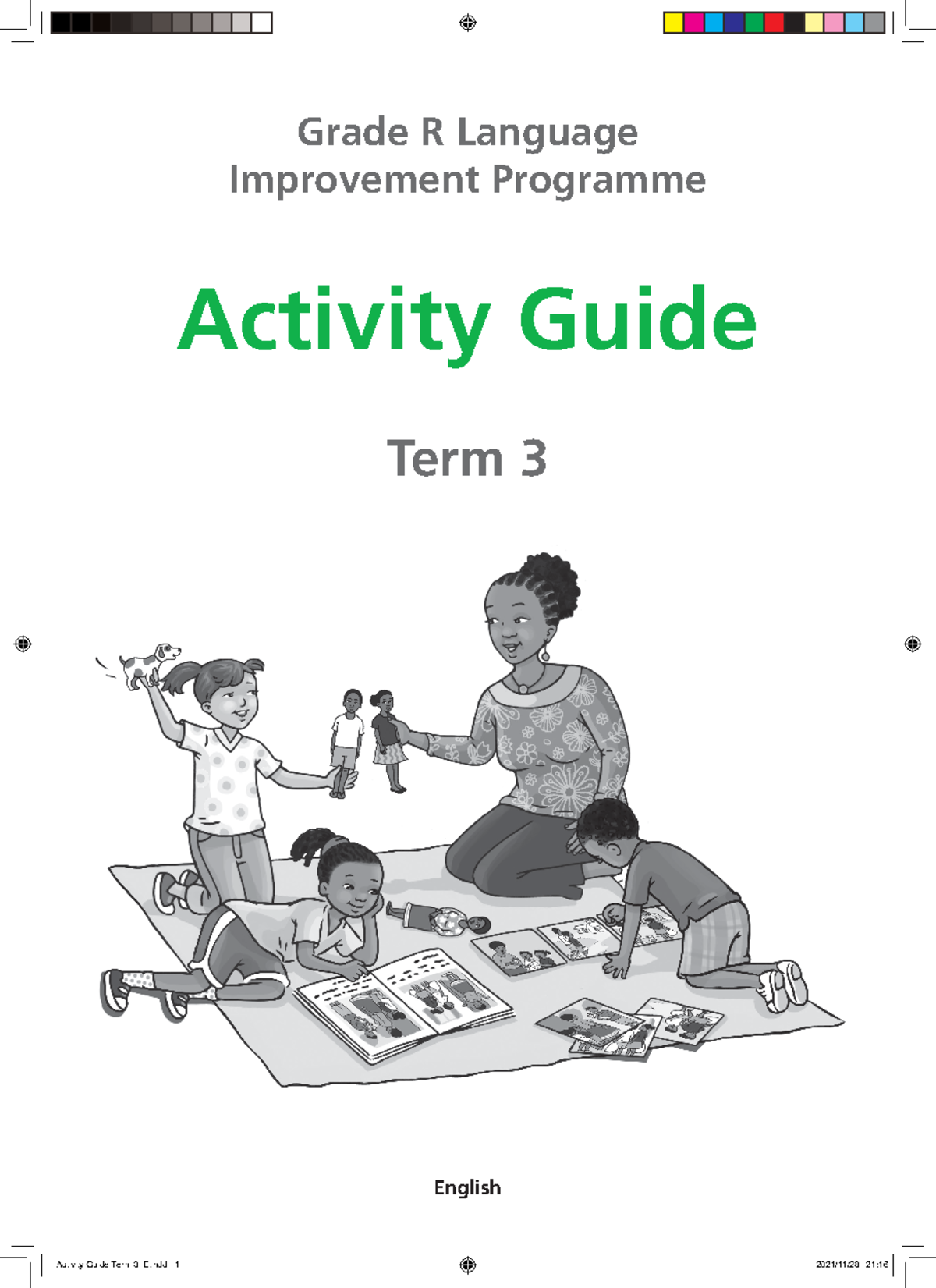 Grade R English Activity Guide | Term 3 Overview - Studocu