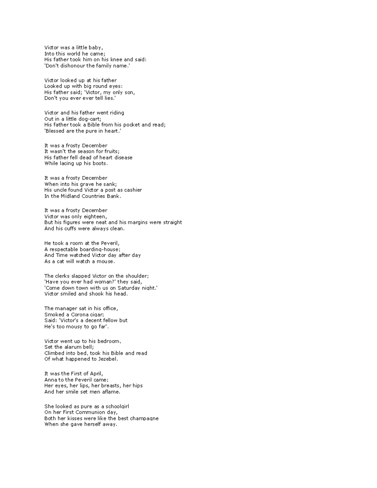 Victor - Character Analysis and Themes Notes - Studocu