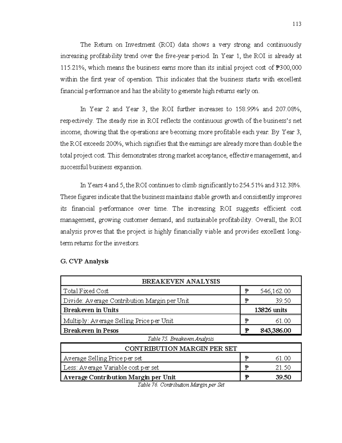 CVP and Sensitivity Analysis for Business Viability (113) - Studocu