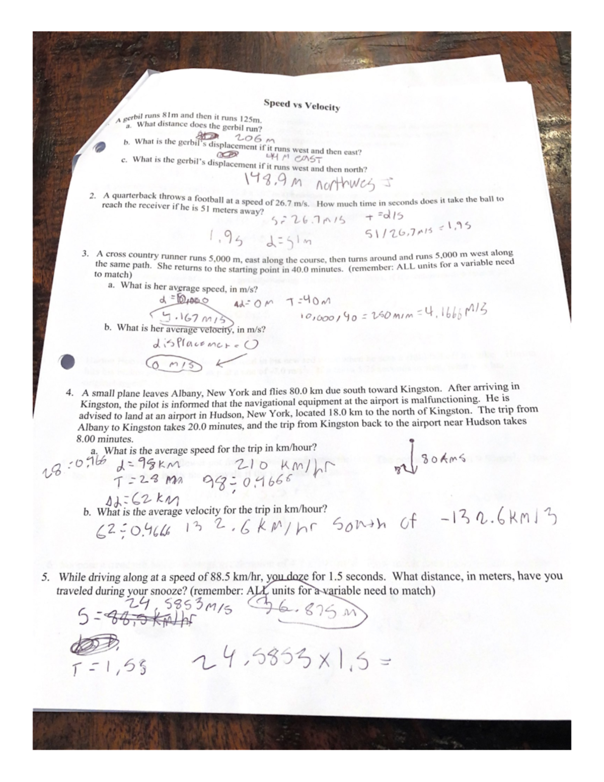 A gerbil runs 81m and then - SCI 1013 - Studocu