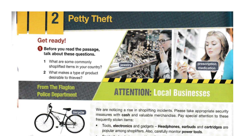 Petty Theft & Identity Theft: Insights and Recommendations - Studocu