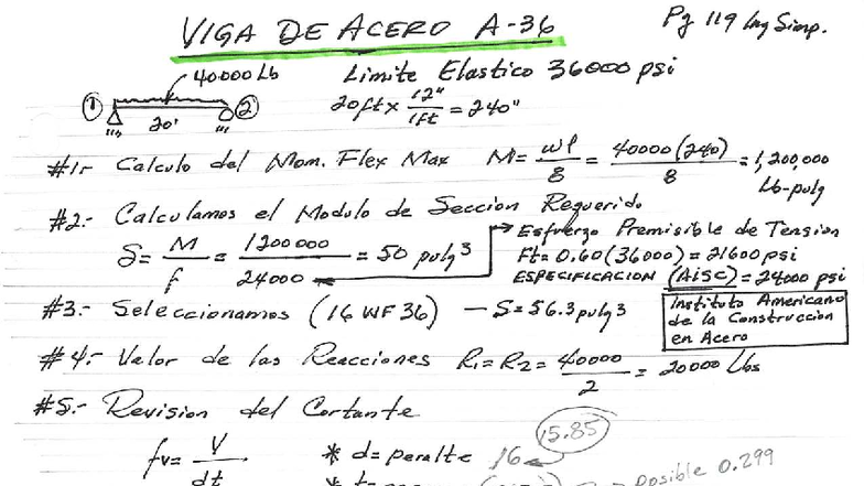 2026 Diseño de Vigas de Acero - Mec Mtl Final Exam Notes - Studocu