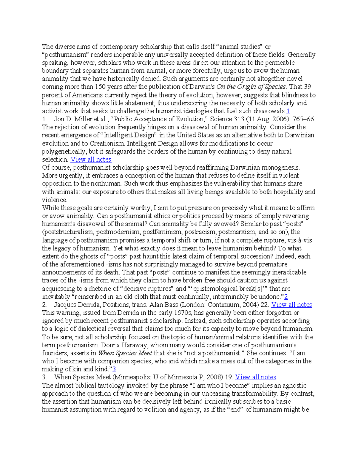 BADP-2 - The Complexity of Posthumanism: Ethics, Animality, and ...