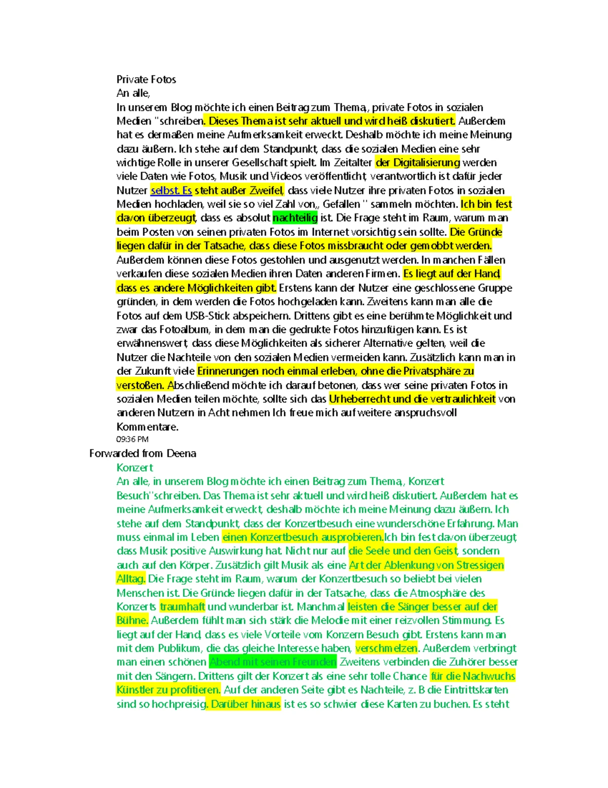 695213983 B2 Schreiben Teil 1 2 Sprechen Teil 1 - Schreiben Teil 1 1 ...