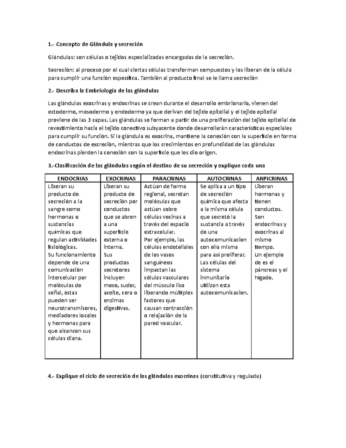 Tarea 6B Tejido Epiteliar Glandular Miranda Celis - 1.- Concepto de ...