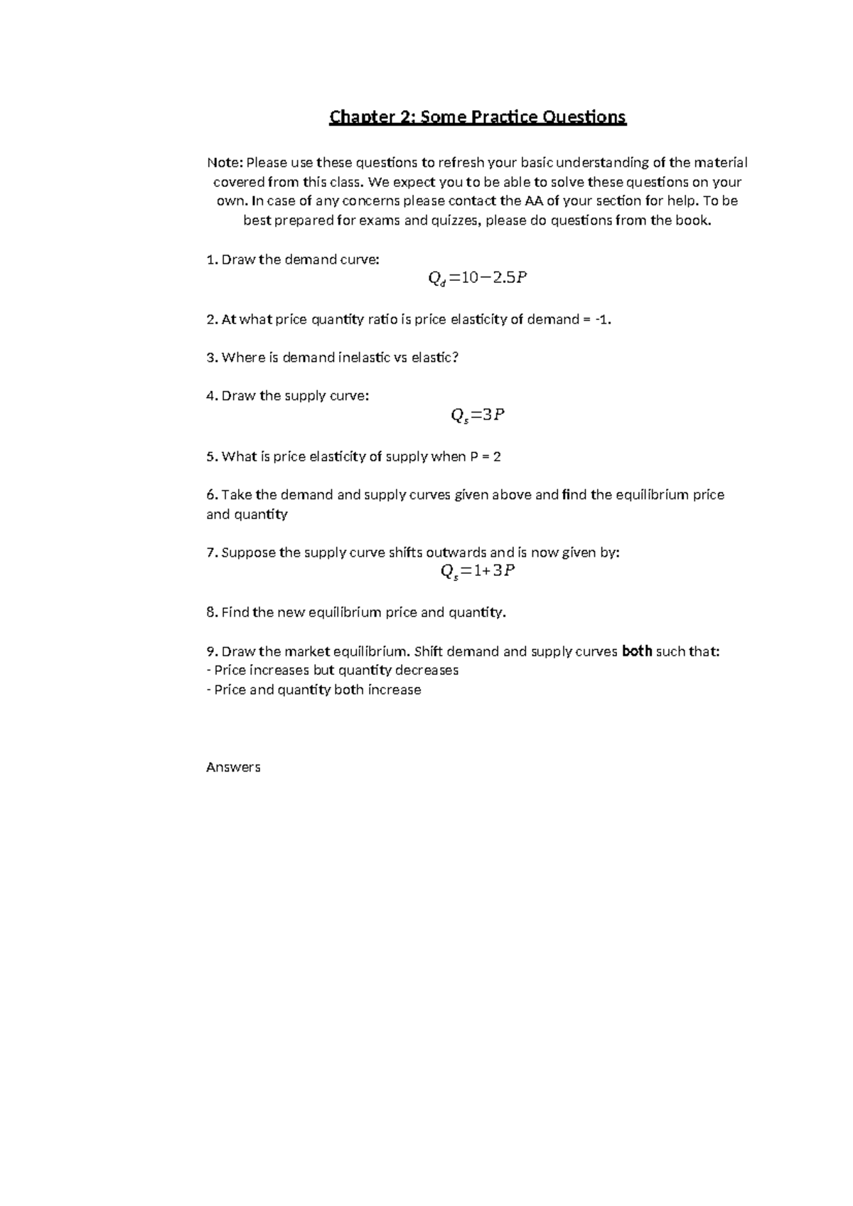 Chapter 2: Practice Questions Solutions for Review - Studocu
