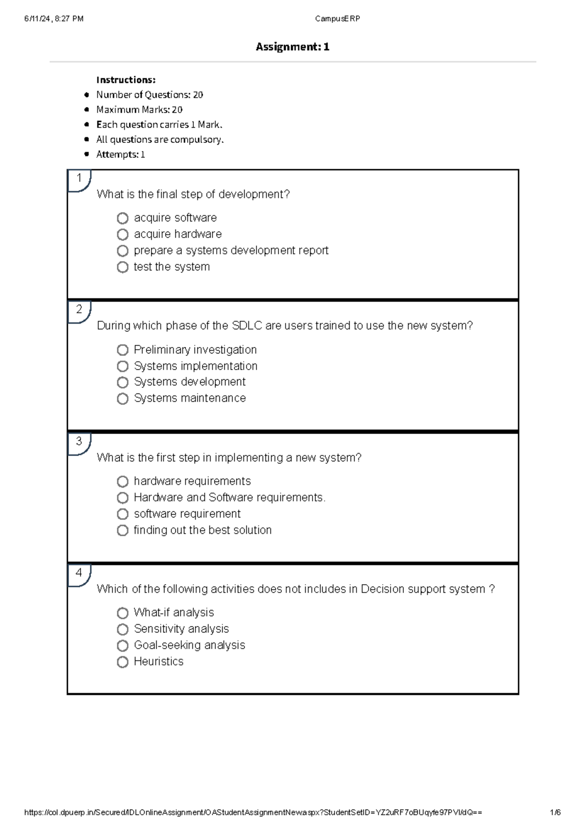 Final Exam - Management Information System (MIS) Sem 2 Assignments ...
