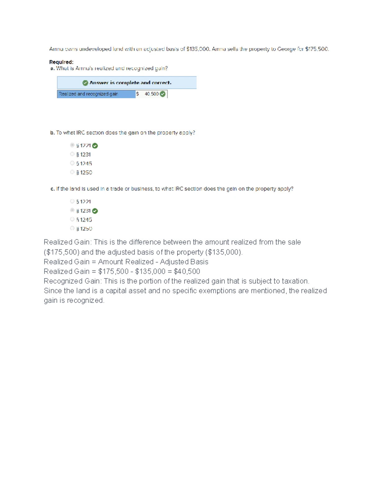 ACC 330 3-1 Activity Chapter 5 Connect Homework - ACC330 - QUESTION 1: QUESTION 2: QUESTION 3 ...
