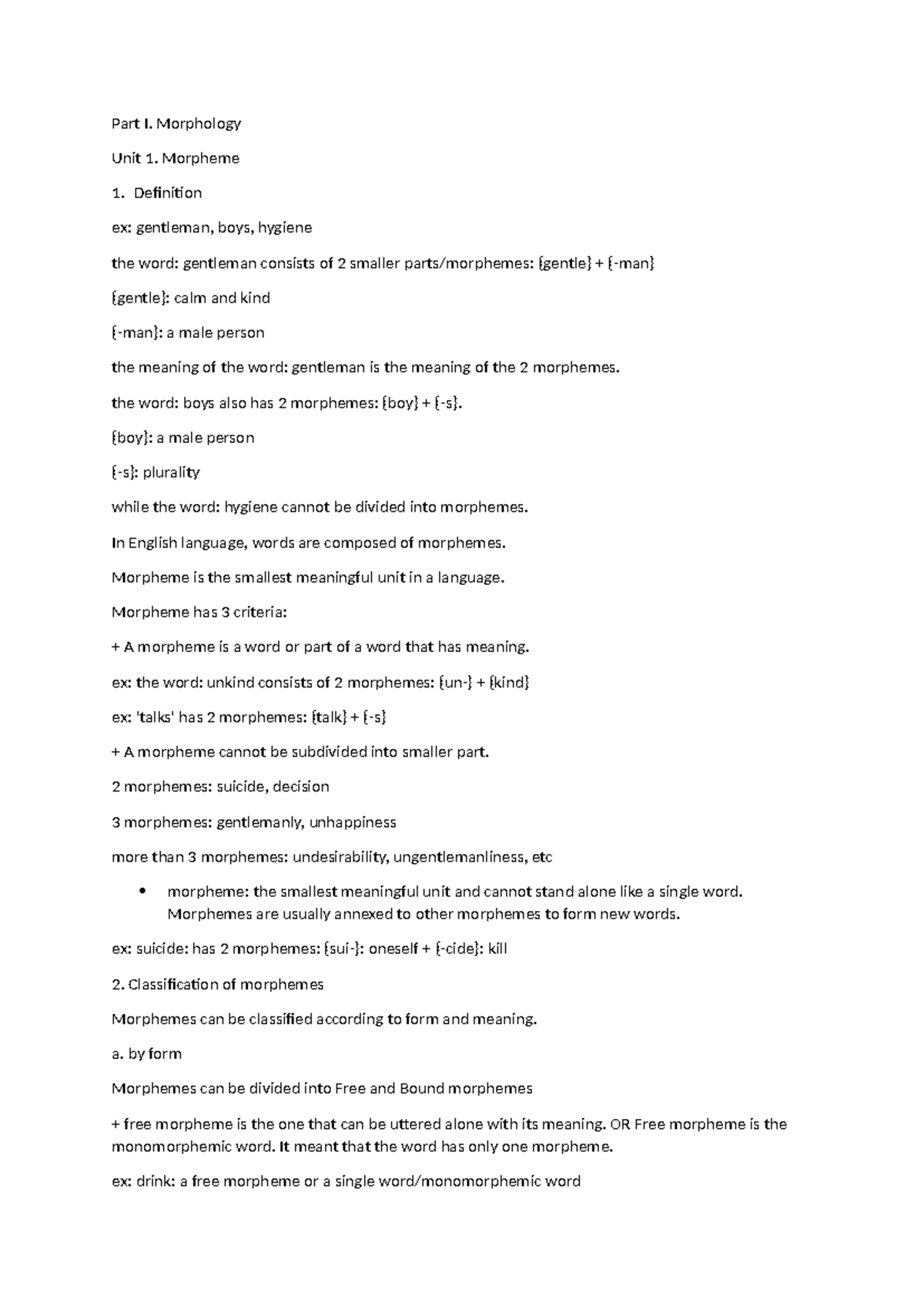 Morphology and Syntax: An In-Depth Overview of Morphemes and Words ...