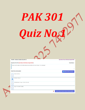 Handouts for Pak301 - HIGHLIGHTED HAND OUTS OF PAK101 - Lecture 1 Pak ...