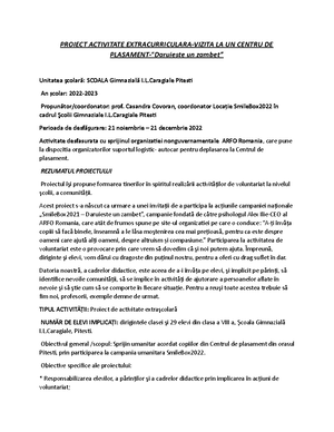 Povestirea Educatoarei: Activitate Didactică în Educația Limbajului (ADE1) - Studocu