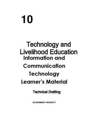 Sinhs Cookery 10 Q4 Module 5 - TLE 10 QUARTER 4 MODULE 5: DIFFERENT ...