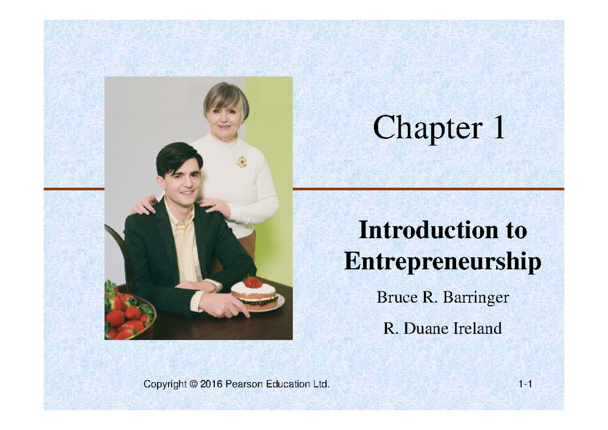 Barringer e5 ppt 01 - Lecture note - Chapter 1 Introduction to ...
