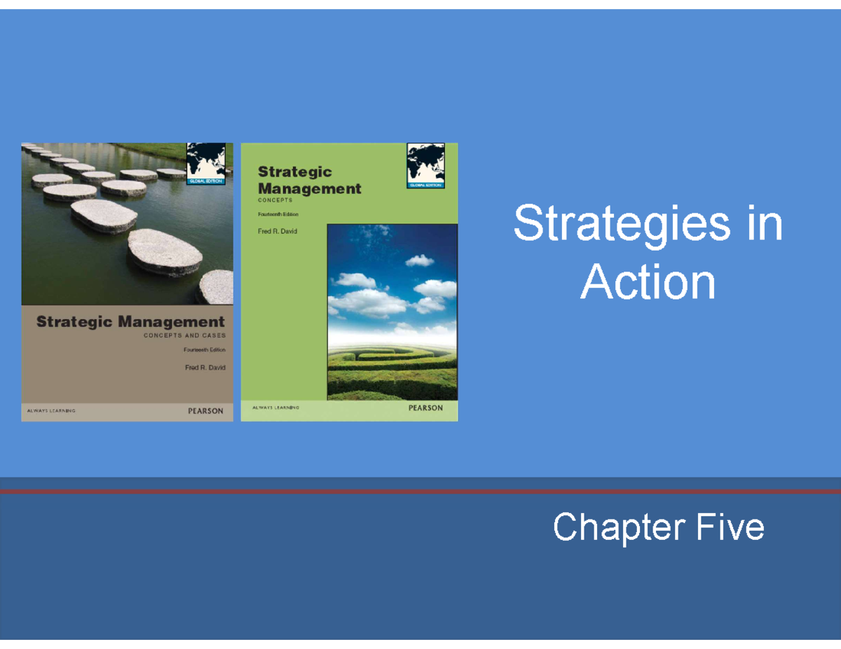 Ch 5 - Strategies in Action: Objectives & Types of Business Strategies ...