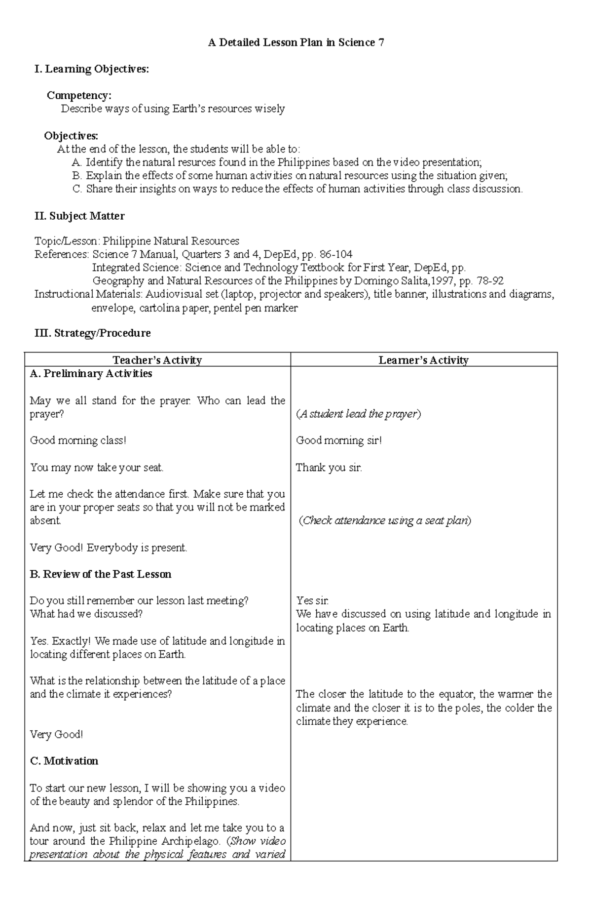 Inbound 5693442141903399329 - A Detailed Lesson Plan in Science 7 I ...