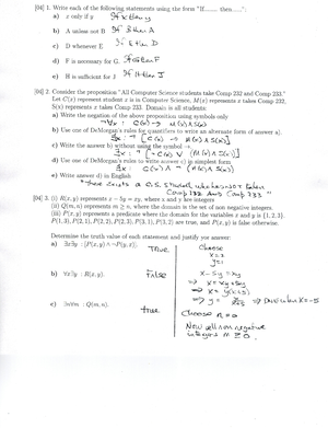 Slide 1 comp 232 - What is discrete mathematics? Discrete mathematics is devoted to the study of ...
